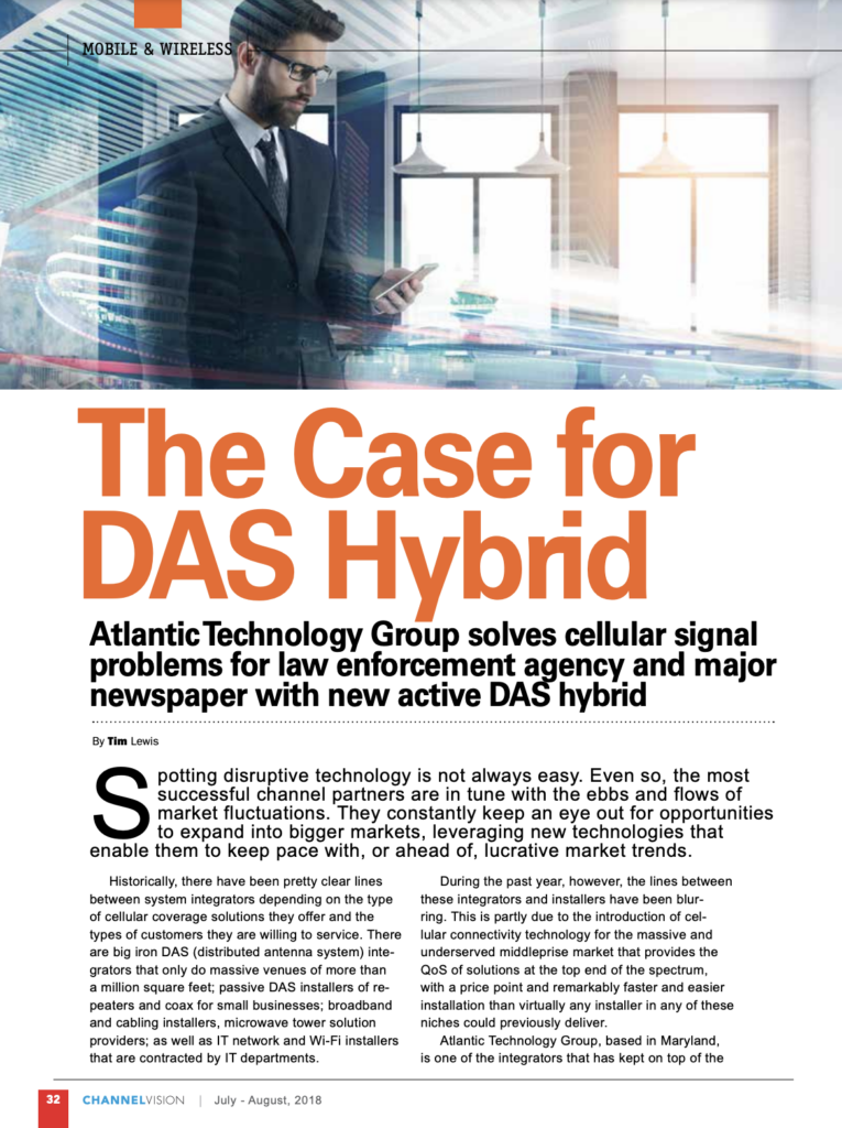 Atlantic Technology Group | Reliable Cellular Connectivity